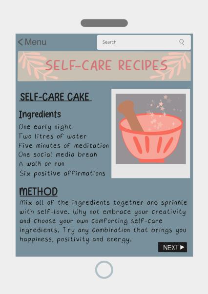 Self-Care Recipe | thortful