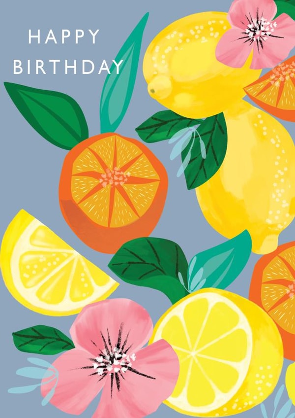 Happy Birthday Citrus | thortful