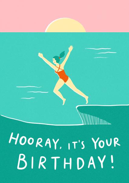 Birthday Cliff Jump | thortful