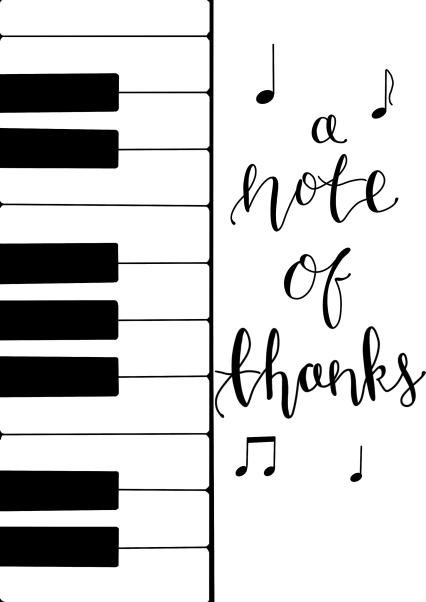 A note of thanks | thortful