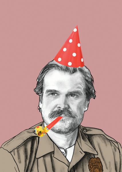 Hopper Birthday Card | thortful