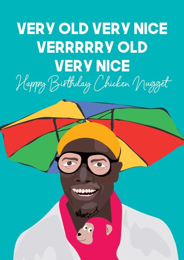 Very Good Very Nice Birthday Card | thortful