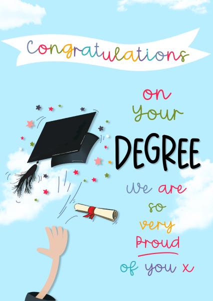 Congratulations on your Degree we are so very proud of you - graduation ...