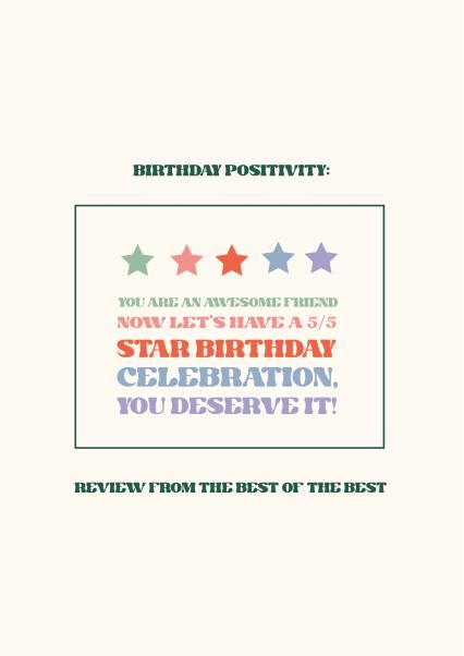 Birthday Positivity | thortful