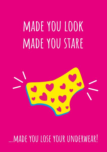 Made You Look, Made You Stare | thortful