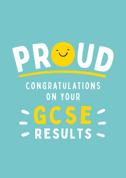 Proud GCSE Exam Results Card | thortful