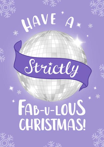 Funny Strictly Come Dancing Christmas Card | thortful