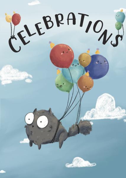 Cute congratulations card - Cute Cat Celebrations | thortful
