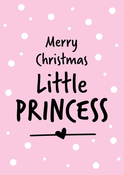 Merry Christmas Little Princess | thortful