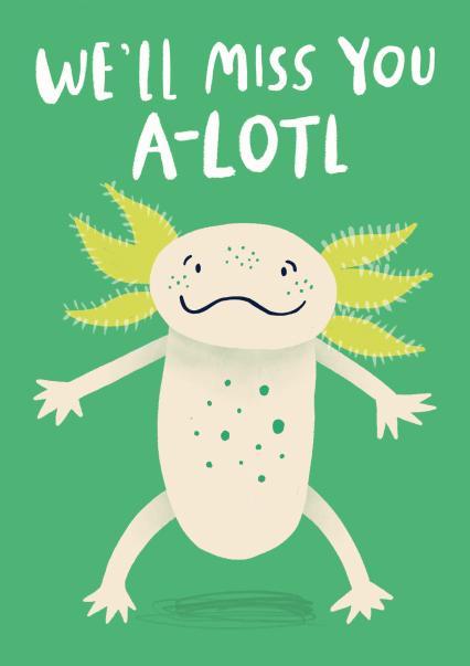 Cute leaving card for nature-lovers | thortful