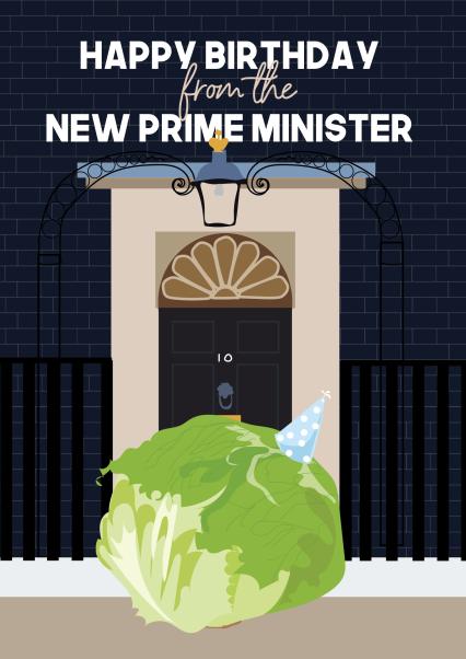 Funny Liz Truss Birthday Card | thortful