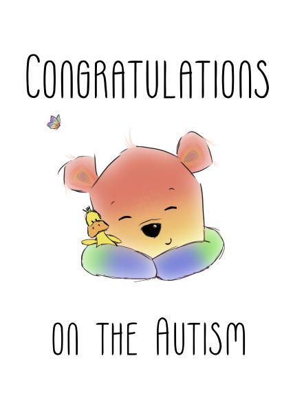 Congratulations on getting a diagnosis - Autism | thortful