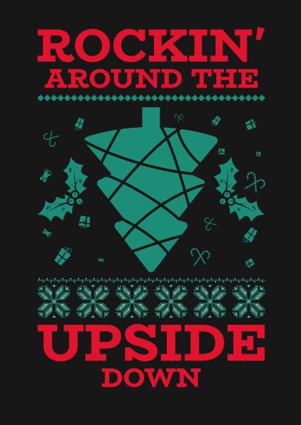 Funny Stranger Things Christmas Card | thortful