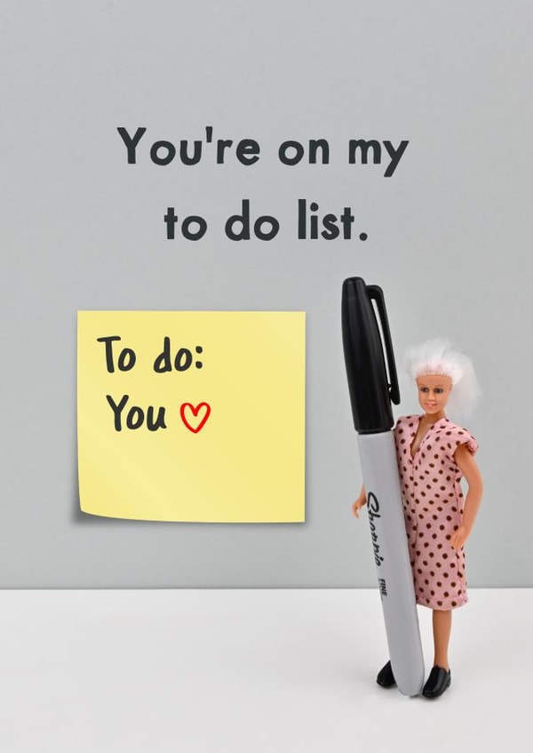 My to do list | thortful