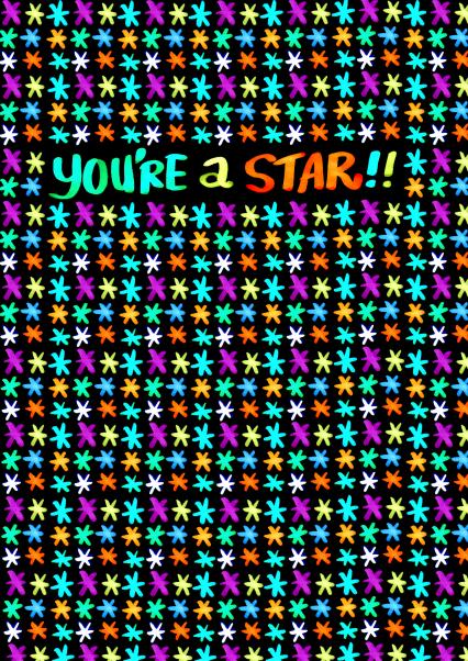 YOU'RE A STAR Let your partner or friend know you think the world of ...