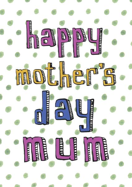 Happy Mother's Day Mum - Simple Mother's Day Card | thortful