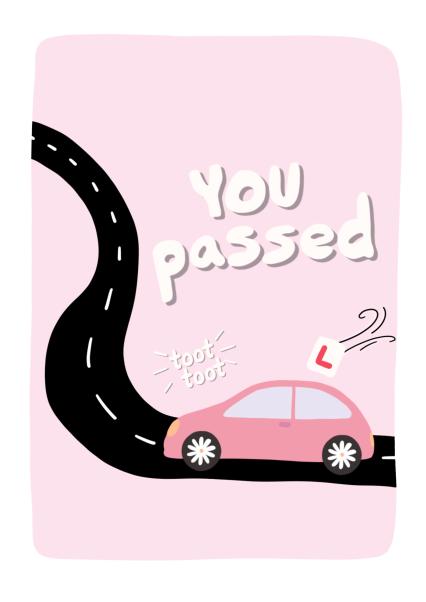 Congratulations Card For Passing Driving Test | thortful