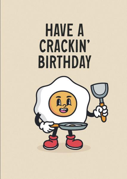 Cute Birthday Card - Have A Crackin' Birthday | thortful