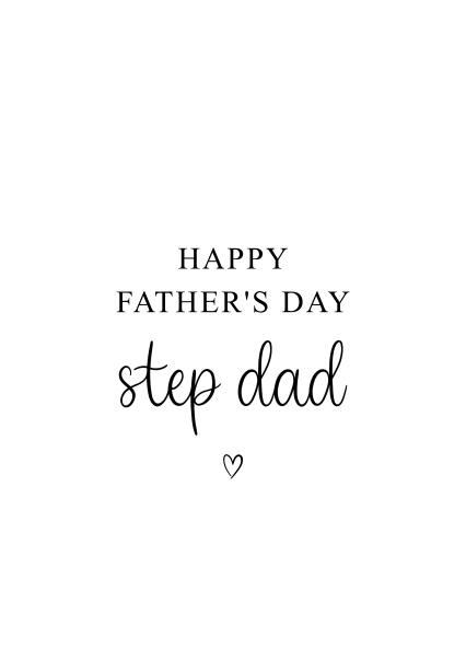 Happy Father's Day - Step Dad Card | thortful