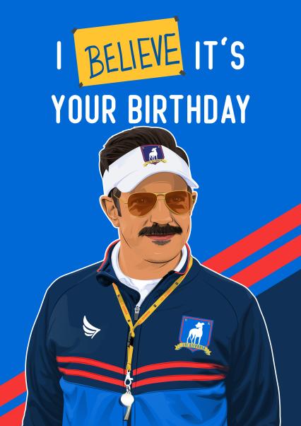 Ted Lasso Birthday card | thortful