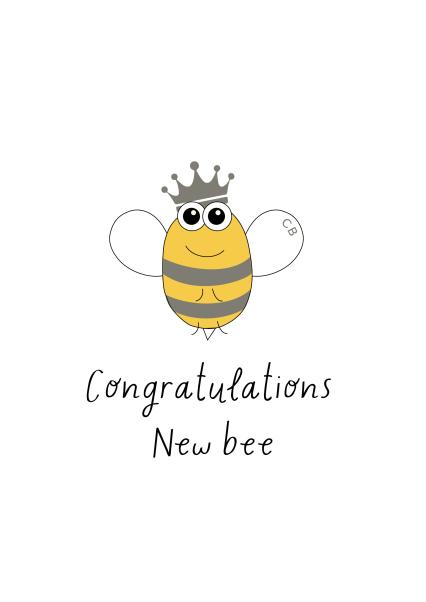 Cute well done on your new job or new mum card - Congratulations New ...