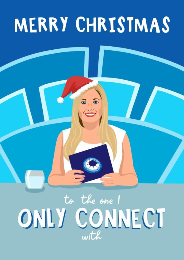 Funny Christmas Card - Only Connect | thortful