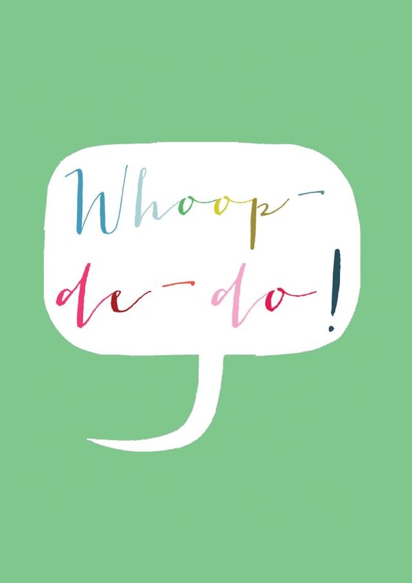 Cute Congratulations Card - Whoop-De-Do | thortful