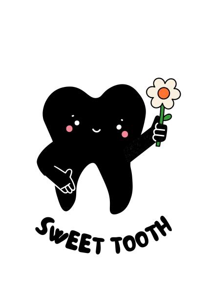 Cute Tooth Anniversary / Friendship / Just Because Card | thortful