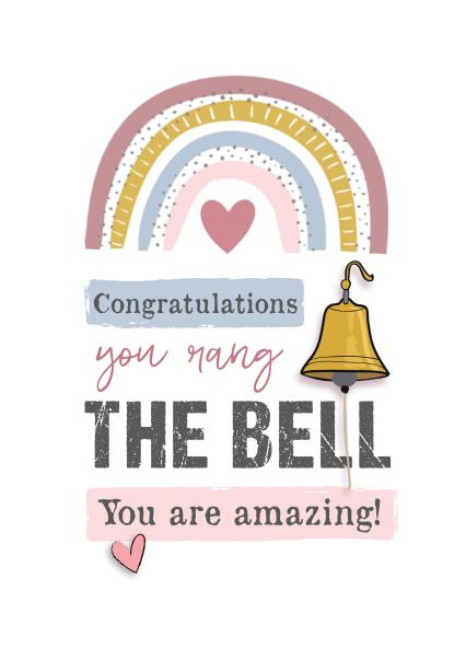 Congratulations Cancer Hero - Ringing the Bell - You are Amazing ...