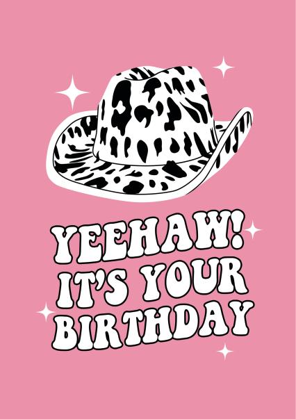 Yeehaw Its Your Birthday Card | thortful