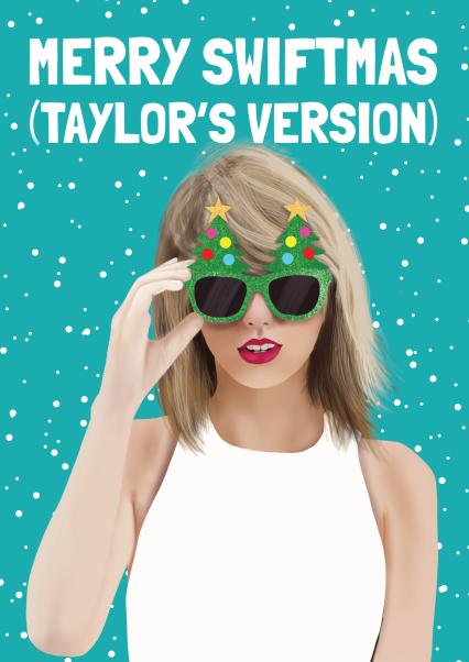 Taylor Swift Christmas Card - Swiftmas Pun | thortful