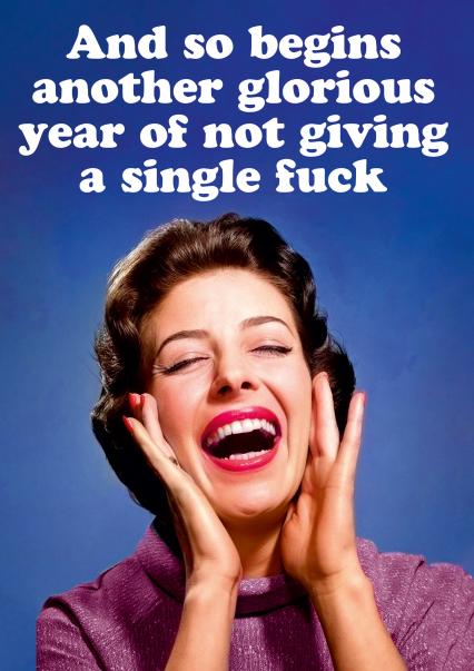 Rude funny Birthday Card - And so begins another glorious year | thortful