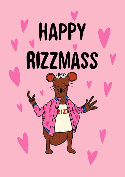 Valentine’s Day card with all the Rizz. | thortful