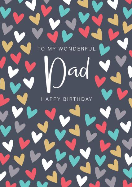 Classic Happy Birthday Card - To my wonderful Dad | thortful