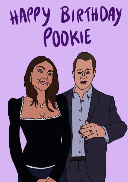 Happy birthday Pookie card for friends and significant others. | thortful