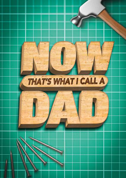 Fun Fathers Day Card - NOW That's What I Call A Dad! - DIY | thortful