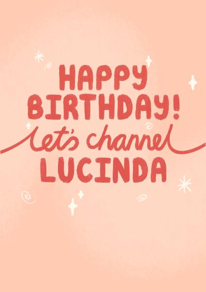 Funny Birthday Card - Married At First Sight - Let's Channel Lucinda ...