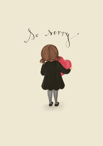 Heartfelt Sorry/Sympathy Card - Heart Hug | thortful