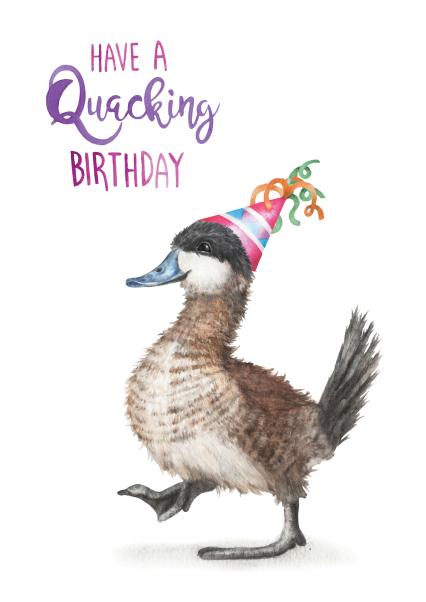 Have a Quacking Day - Cute Birthday Card | thortful