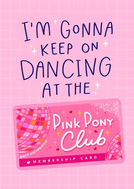 Funny Birthday Card - Chappell Roan - Pink Pony Club | thortful