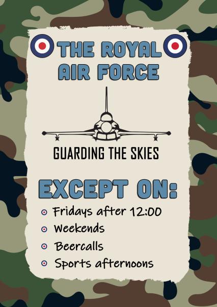 Funny Royal Air Force Card - Military Occasion - Camouflage Design ...