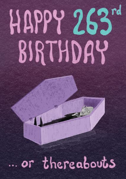 Funny Birthday Card - Vampire - Spooky | thortful