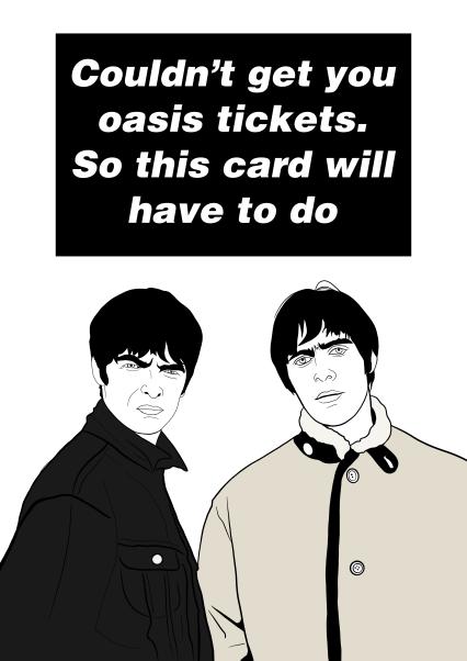 oasis birthday card | thortful