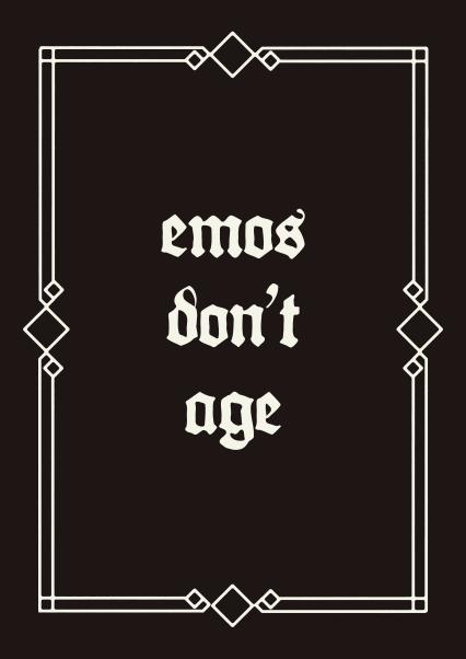 Funny Birthday Card - Emo - Millennial - Ageless | thortful