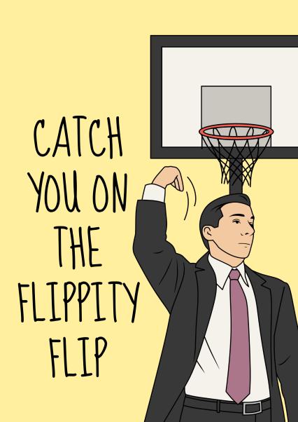 Funny Leaving Card - Michael Scott - The Office - Flippity Flip | thortful