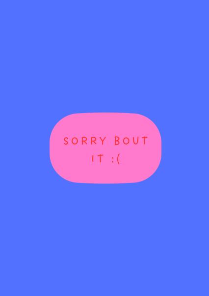 Cute ‘Sorry’ Card | thortful