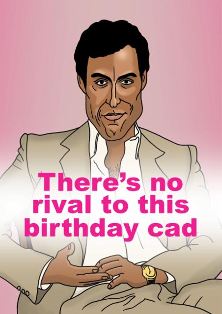 Birthday Card of Rupert from Rivals - There's no rival to this birthday ...