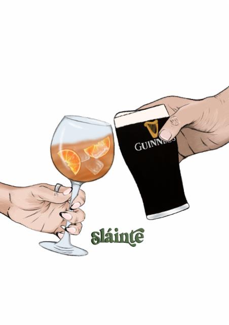 Cheers/Slainte happy card | thortful