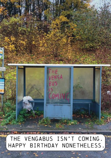 Funny Birthday Card - We Like to Party - Vengaboys Vengabus | thortful