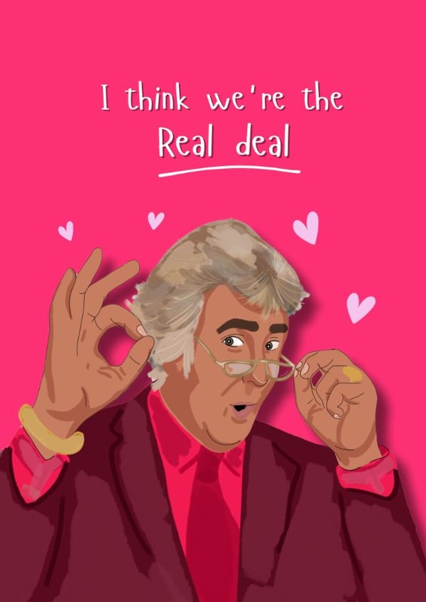 Funny Valentine's/Anniversary Card - Dickinson's Real Deal - David ...